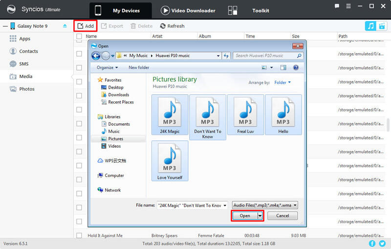 How to Switch from Huawei Phone to Samsung Galaxy Note 9 - Syncios