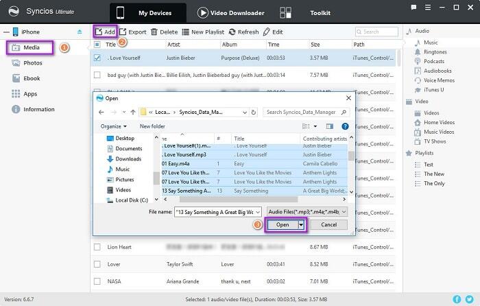 4 Ways to Import Music to iPhone SE (2020) - Syncios