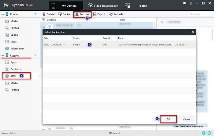 4 Ways to Transfer Android/iOS Data to Xiaomi mi mix 3 - Syncios